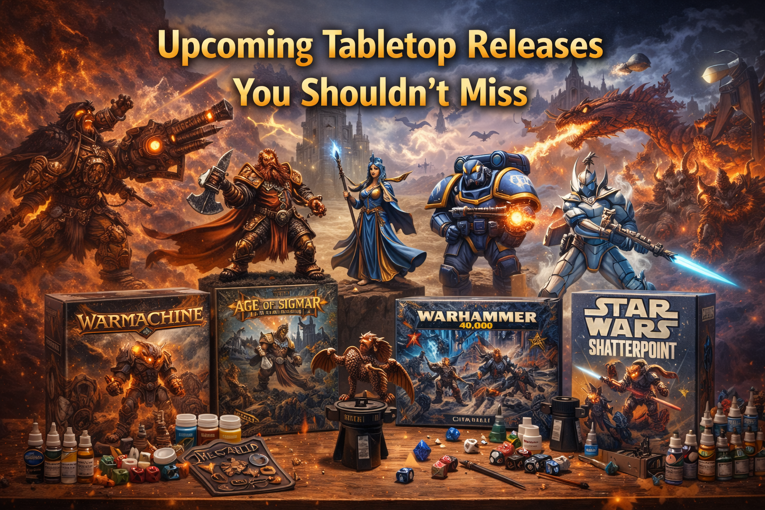 Upcoming Tabletop Releases You Shouldn't Miss in 2026 | Tistaminis