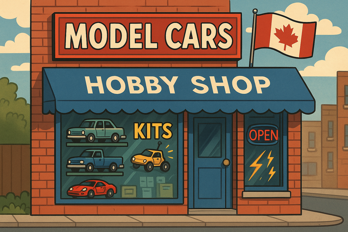Where to Buy Car Model Kits in Canada