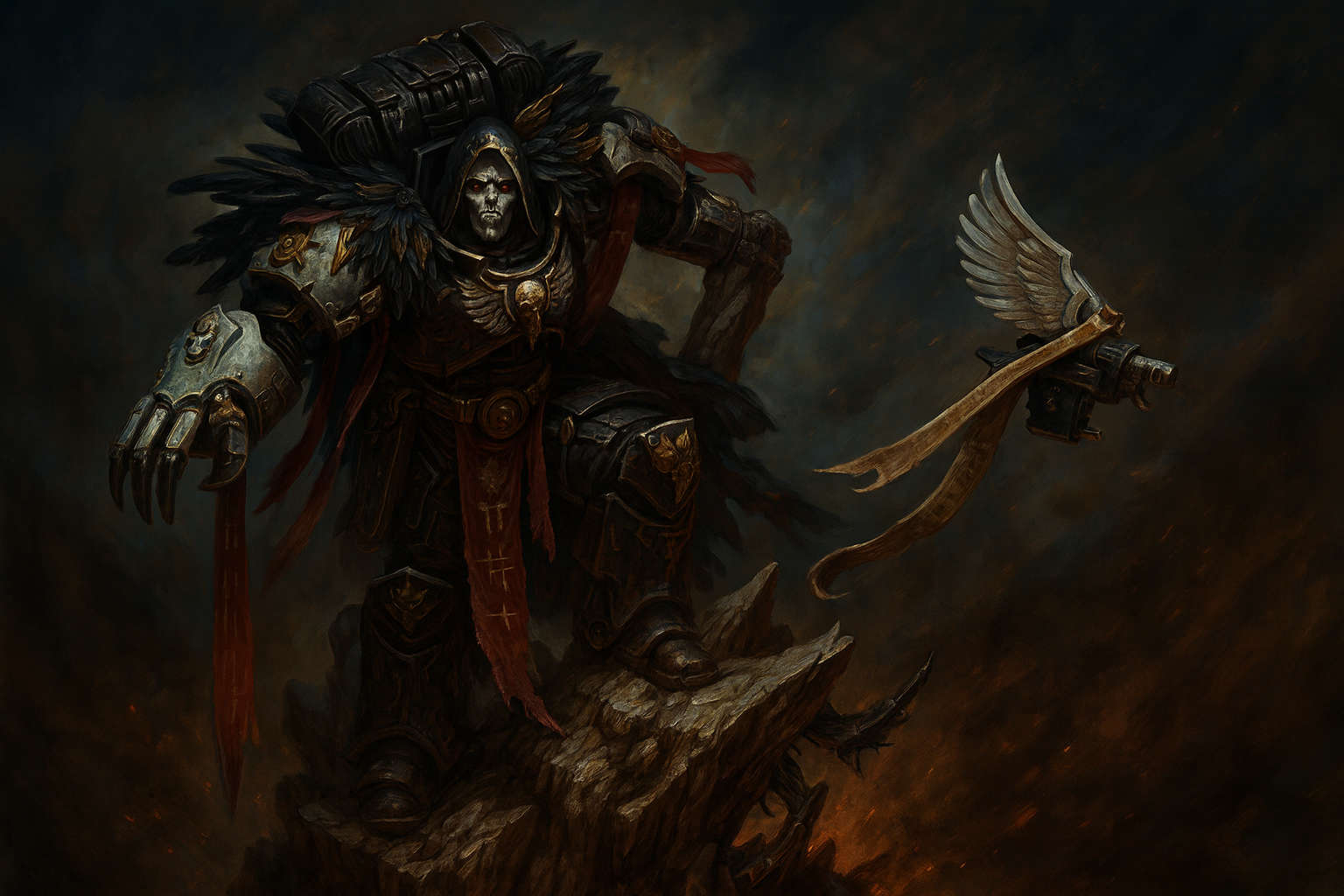 Aethon Shaan – Raven Guard Chapter Master: Lore, Model & Tactics