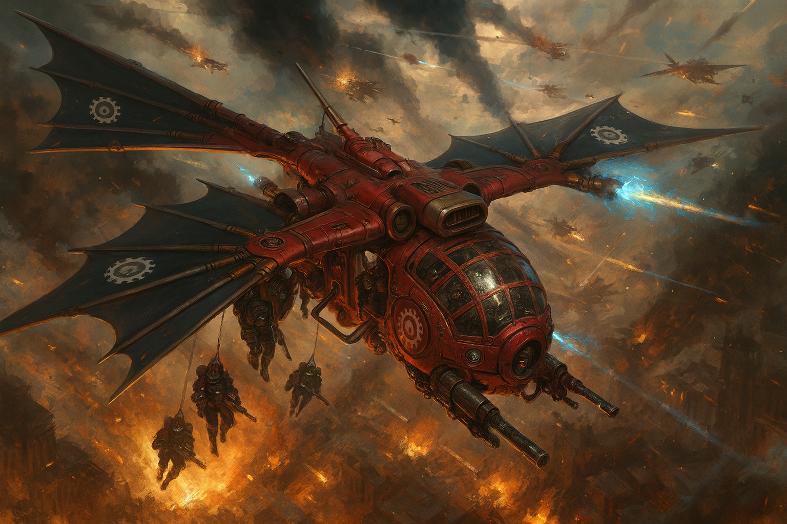 Adeptus Mechanicus Archaeopter – Transvector, Stratoraptor & Fusilave