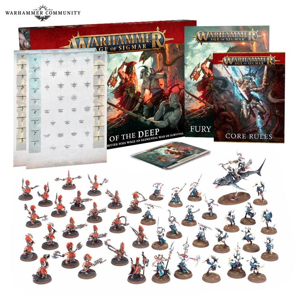 Warhammer Age of Sigmar: Fury of the Deep Box Set