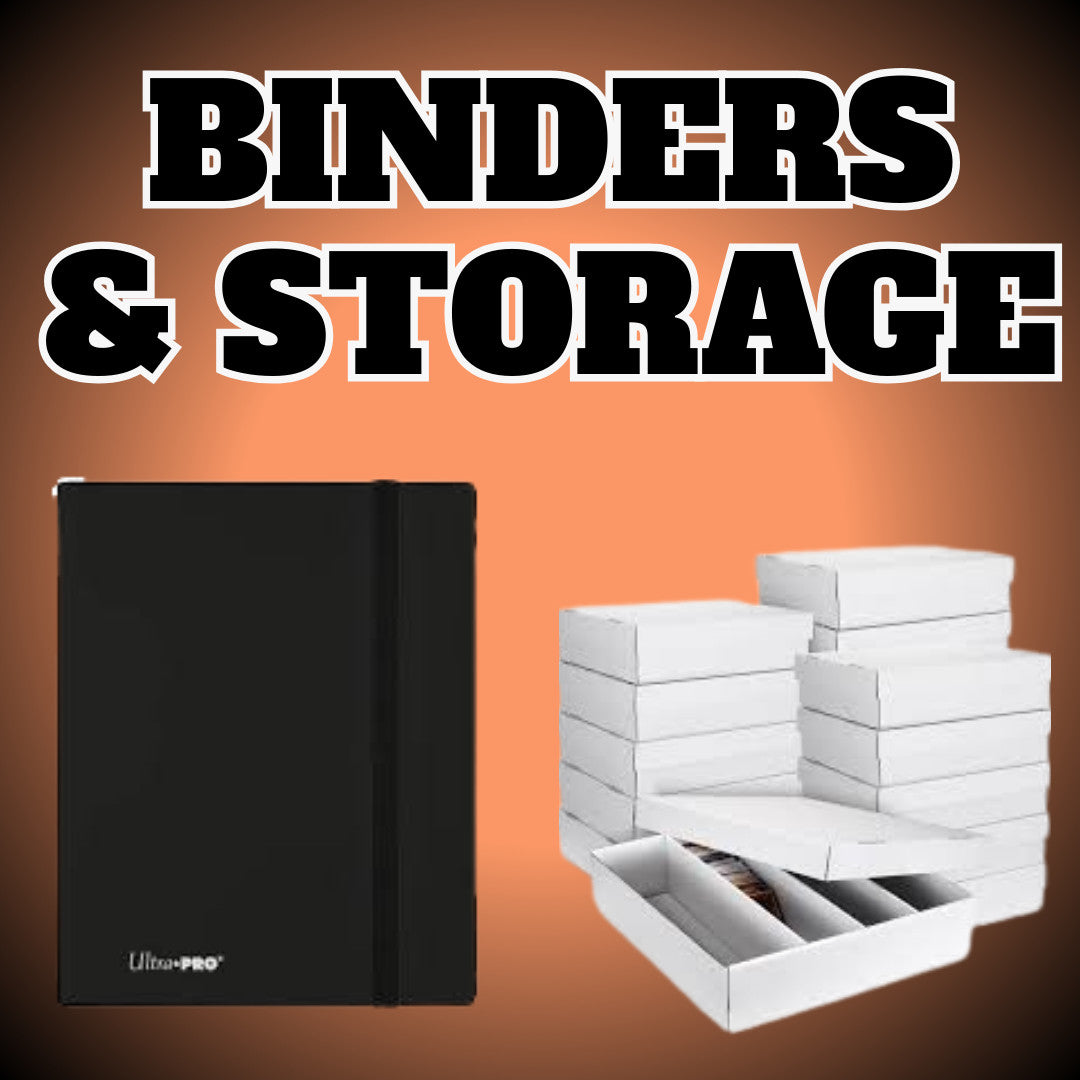 Card Binders & Storage – 9‑Pocket, 12‑Pocket, Zipper & Boxes