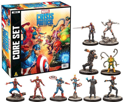 Marvel Crisis Protocol Tabletop Miniature Game Set | Tistaminis