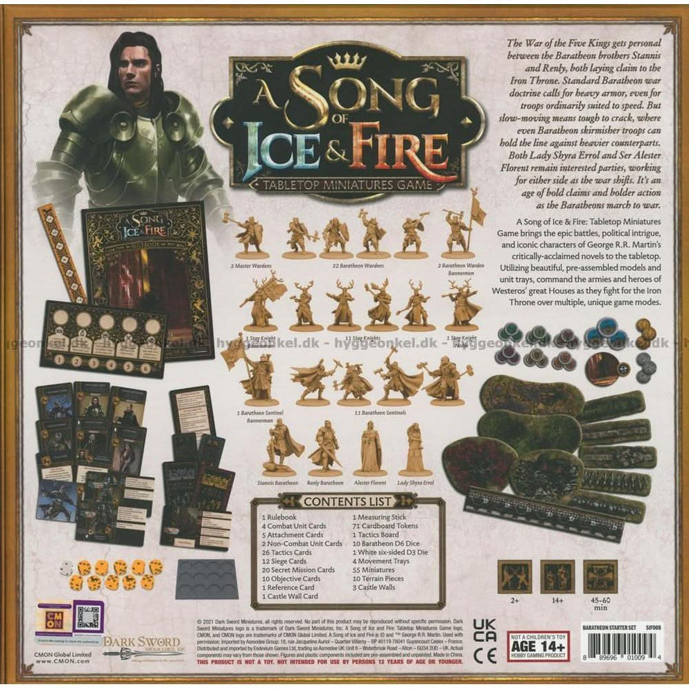 Baratheon Starter Set – A Song of Ice and Fire | Tistaminis