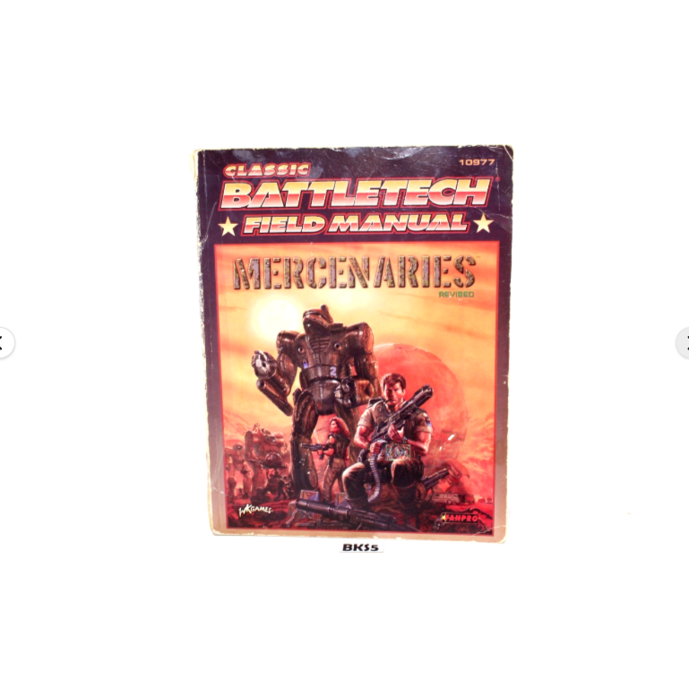 Classic Battletech Field Manual Mercenaries BKS5