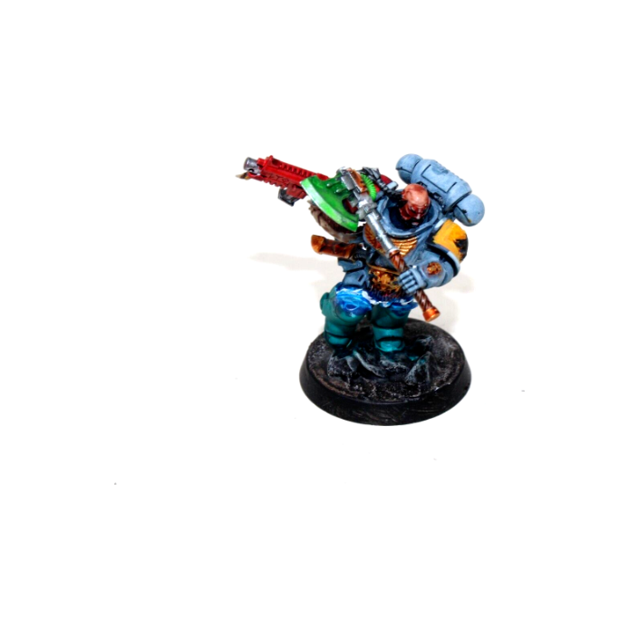 Warhammer Space Wolves Primaris Lieutenant Well Painted JYS5