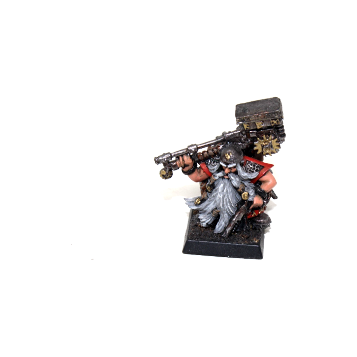 Warhammer Dwarves Dwarf Engineer Metal Well Painted BLUE2
