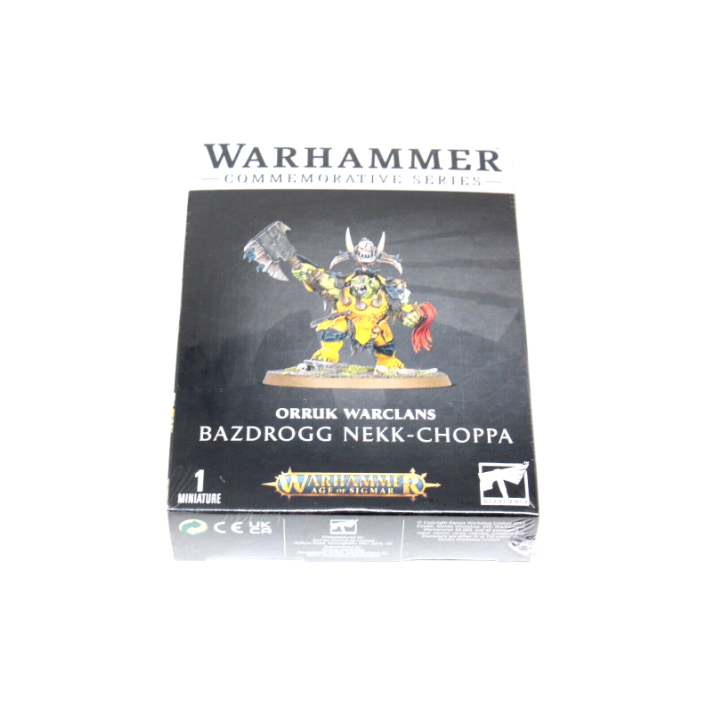 Warhammer Orcs and Goblins Commemorative Series Bazdrogg Nekk-Choppa