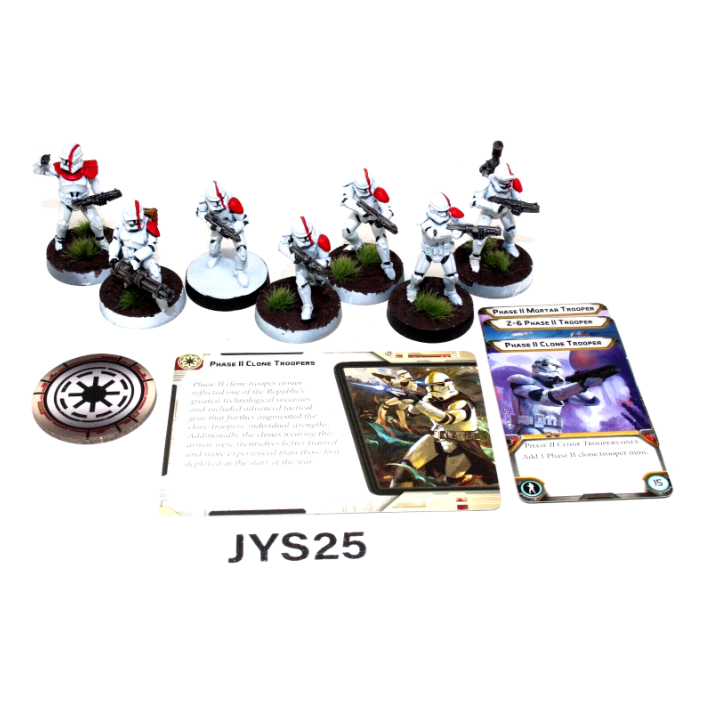 Star Wars Legion Phase 2 Clone Troopers JYS25