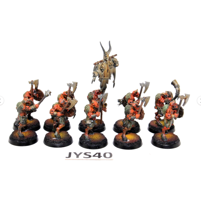 Warhammer Beastmen Ungors Well Painted JYS40