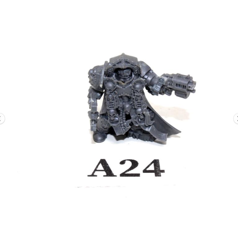 Warhammer Space Marines Chaplain Tarentus in Terminator Armour A24