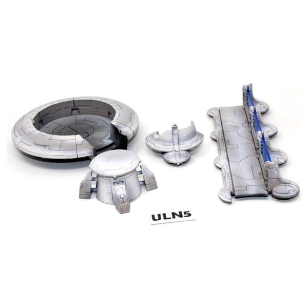 Warhammer Tau Tidewall Droneport and Tidewal Shieldline ULN5