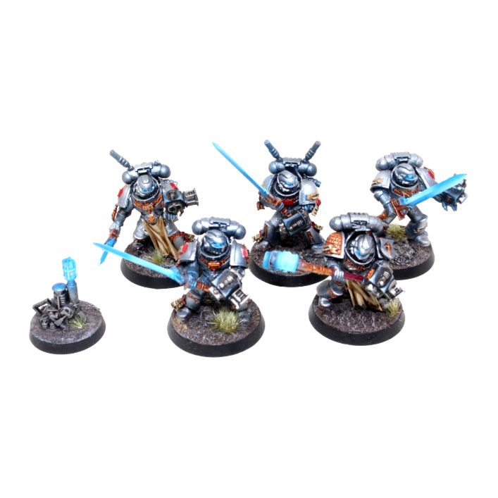 Warhammer Grey Knights Purifier Squad Well Painted JYS58