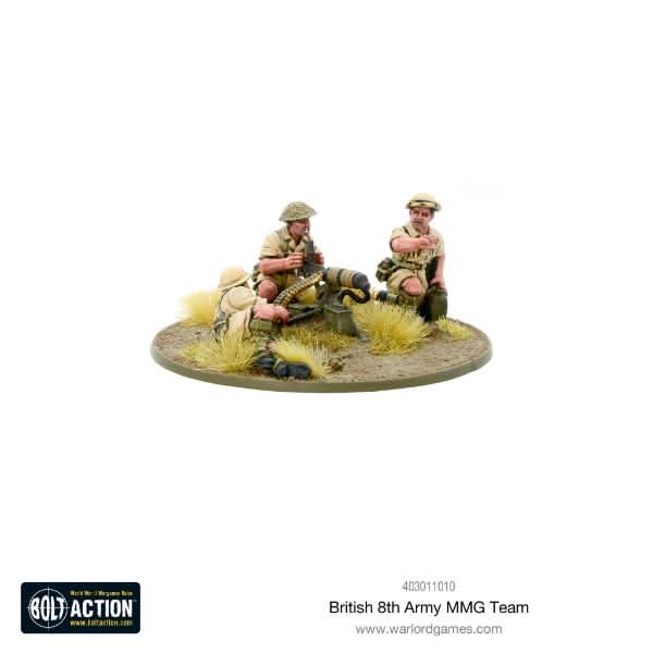 Bolt Action British 8th Army MMG Team