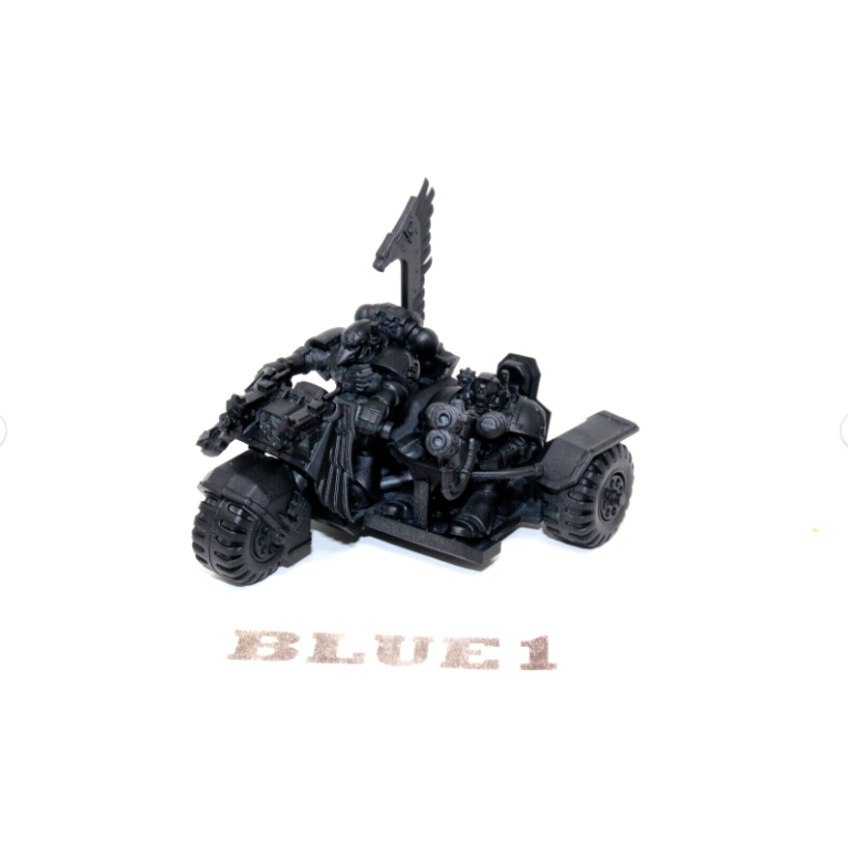 Warhammer Dark Angels Ravenwing Attack Bike BLUE1