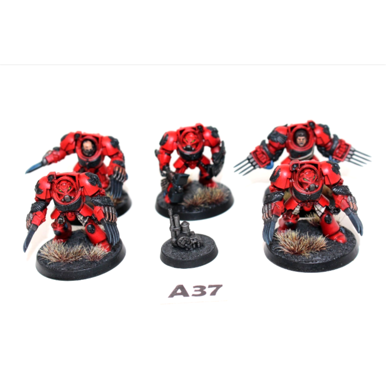 Warhammer Blood Angels Assault Terminator Squad A37