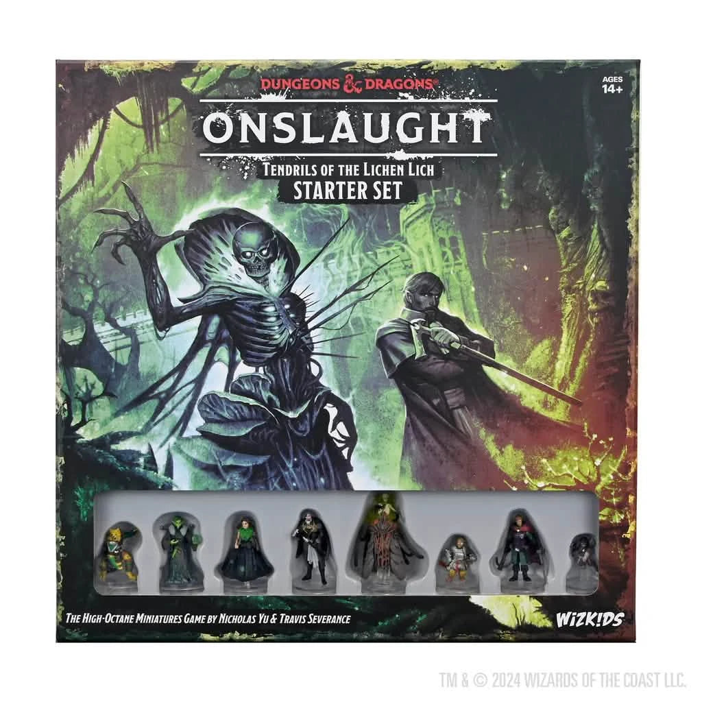 DND Onslaught DND ONSLAUGHT TENDRILS OF THE LICHEN LICH STARTER SET