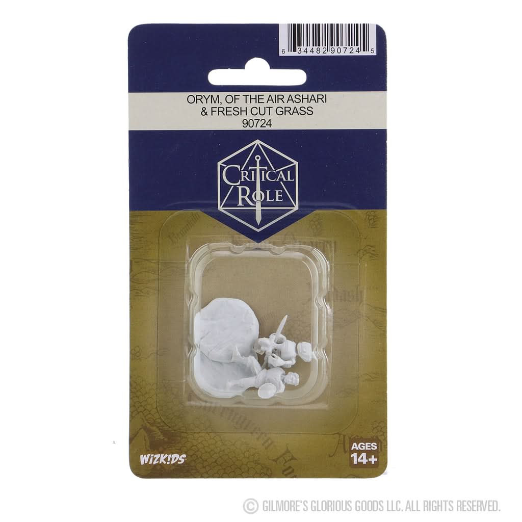 Critical Role Unpainted Miniatures: Orym of the Air Ashari & Fresh Cut