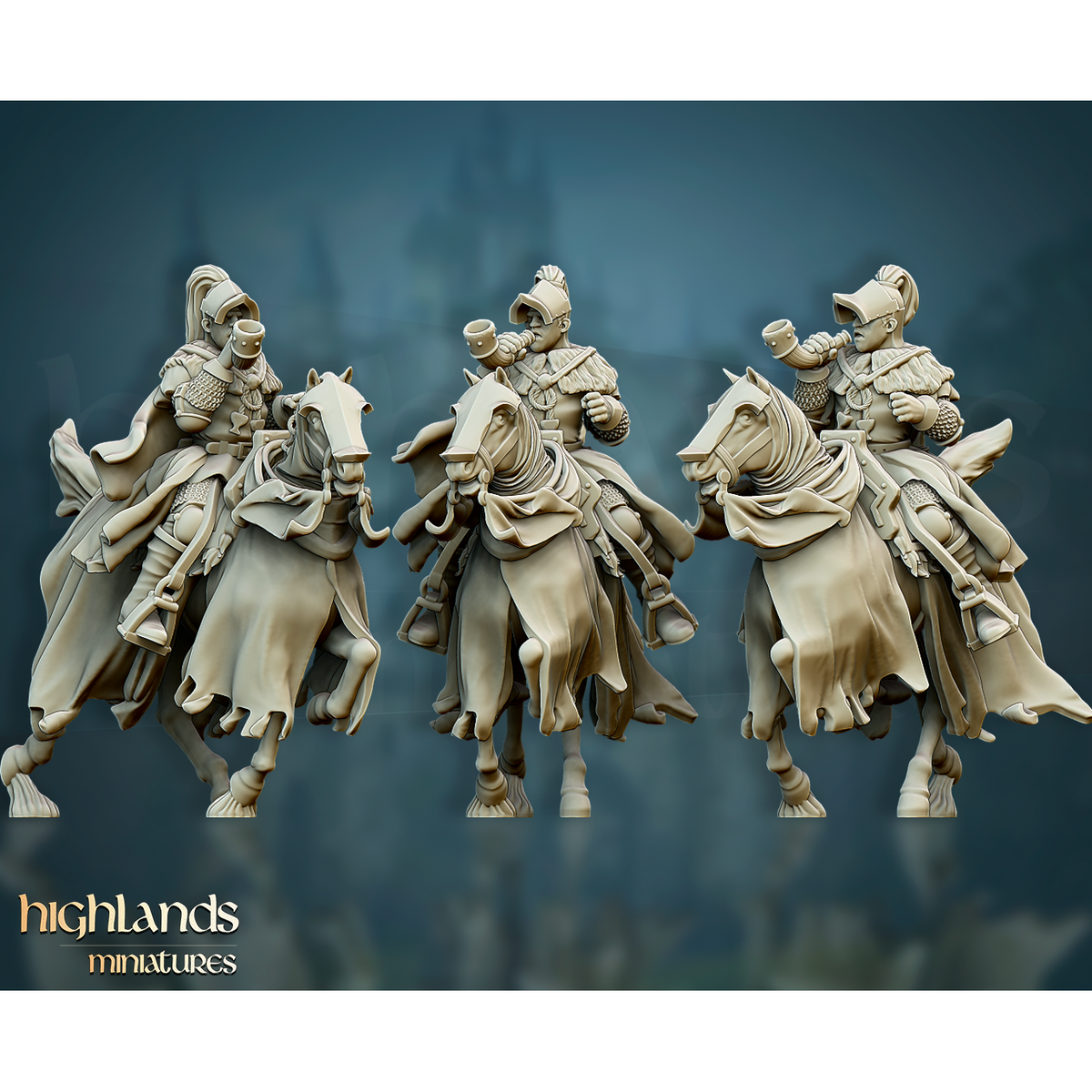 Highland Miniatures Grail Knight Musician