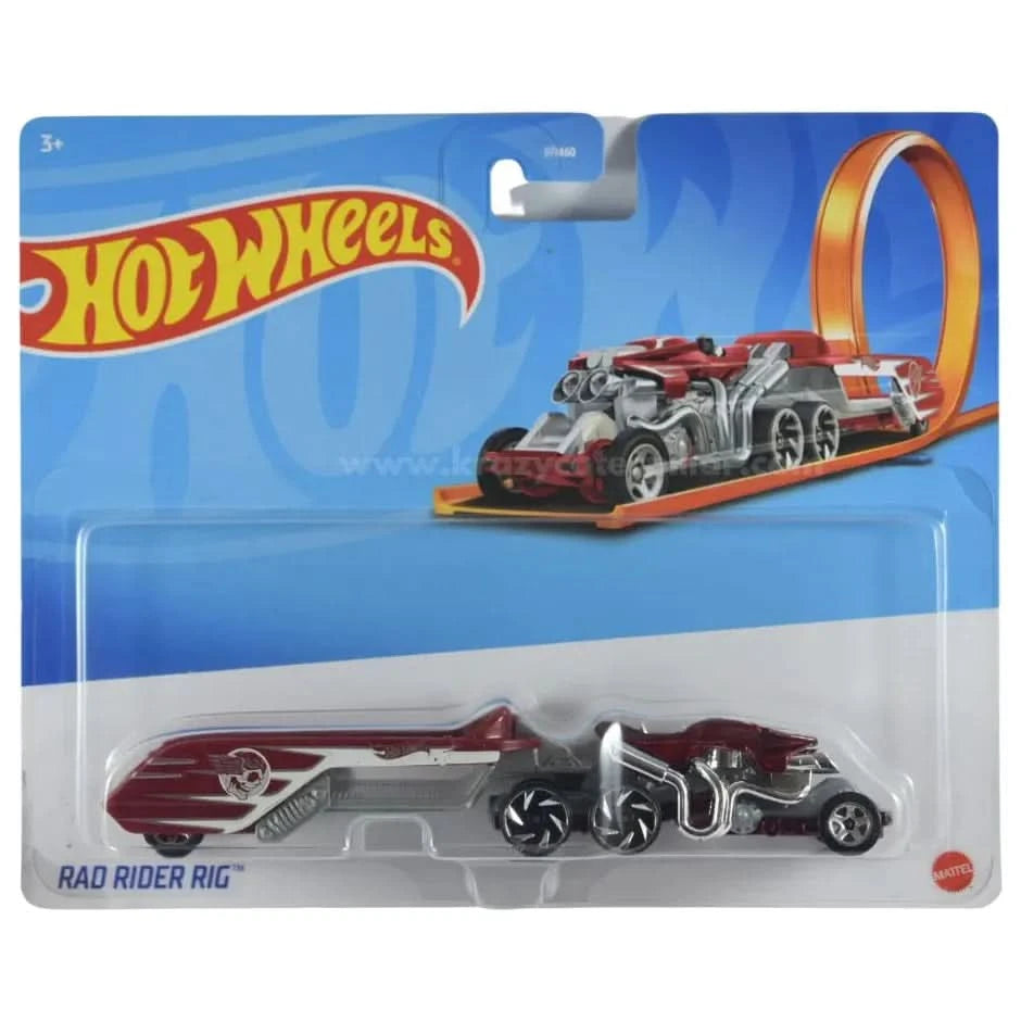 Hot Wheels 1:64 Track Trucks: Rad Rider Rig