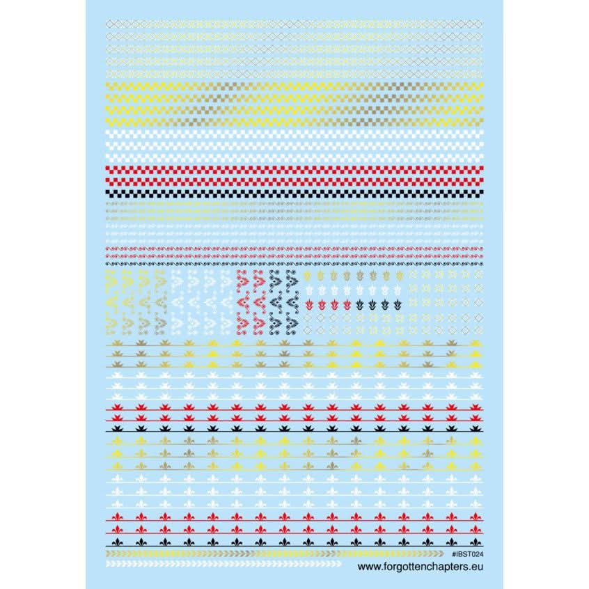 Forgotten Chapters Decals Medieval Trims