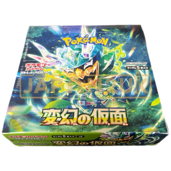 Pokemon Japanese Mask of Change SV6 Booster Box