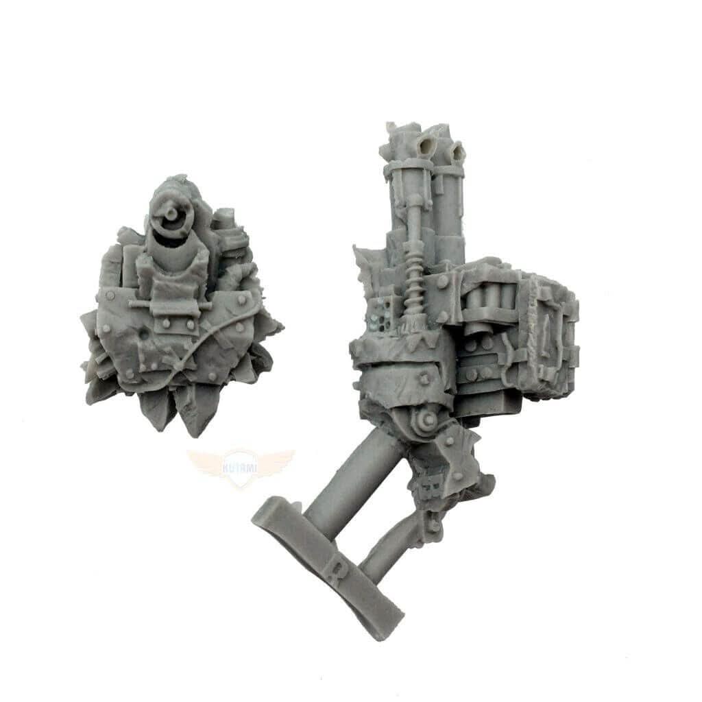Kromlech Juggernaut Mecha-Armour - Right Twin linked Machine Gun New