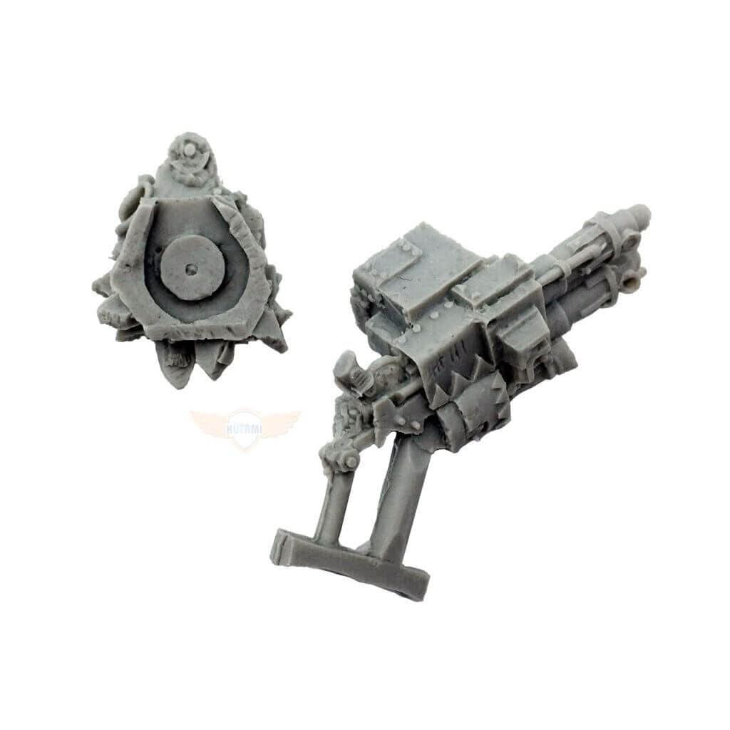 Kromlech Juggernaut Mecha-Armour - Right Twin linked Machine Gun New