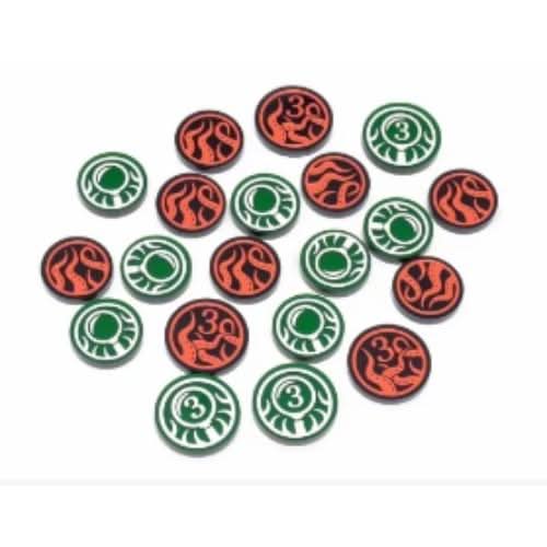 Arkham Horror LCG Clue & Doom Acrylic Token Set