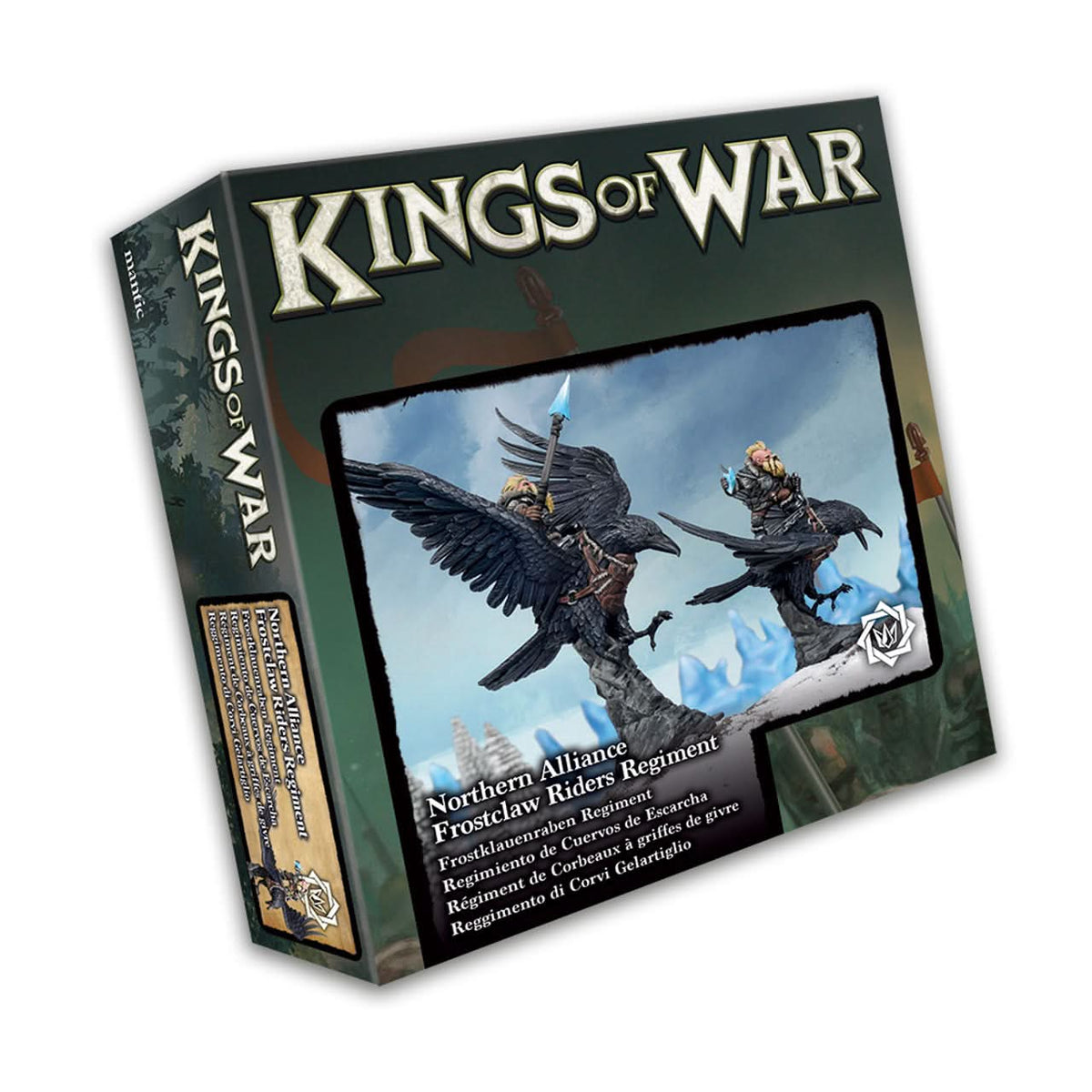 Kings of War Northern Alliance Dwarf Raven Regiment | Tistaminis