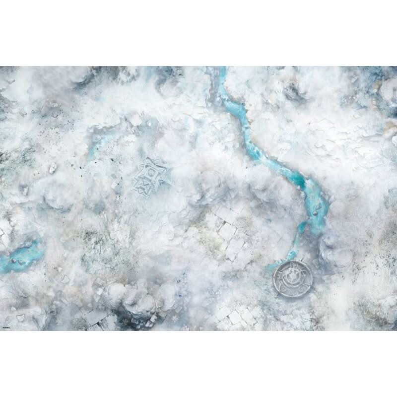 TerrainCrate: 6x4 Snowfield Battle Mat