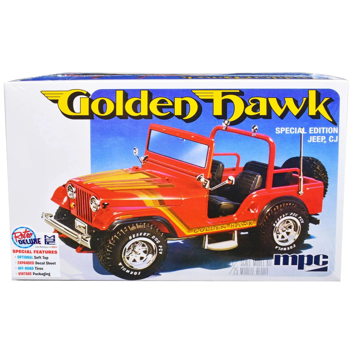 MPC 1981 Jeep CJ5 Golden Hawk New