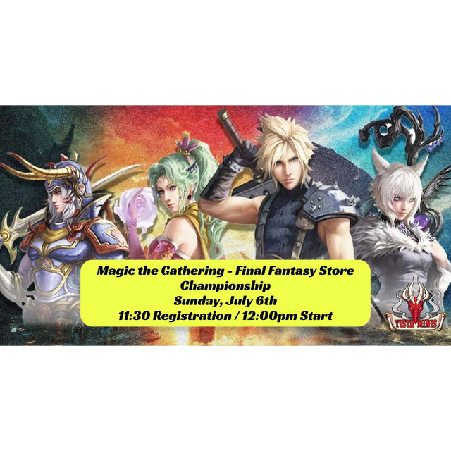 Magic the Gathering Final Fantasy Store Championship