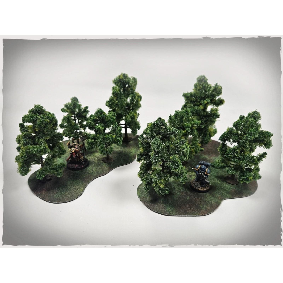 Deepcut Studio Model trees – 32 mm scale, deciduous trees 8 pcs set
