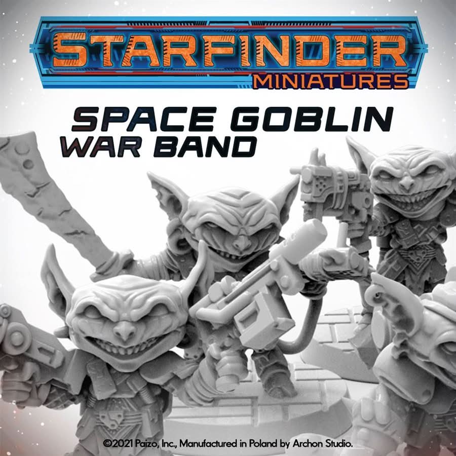 STARFINDER MASTERCLASS MINIS - SPACE GOBLIN (100) New