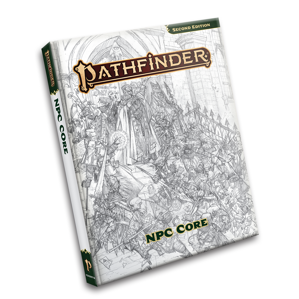 Pathfinder 2E: NPC Core Sketch Cover