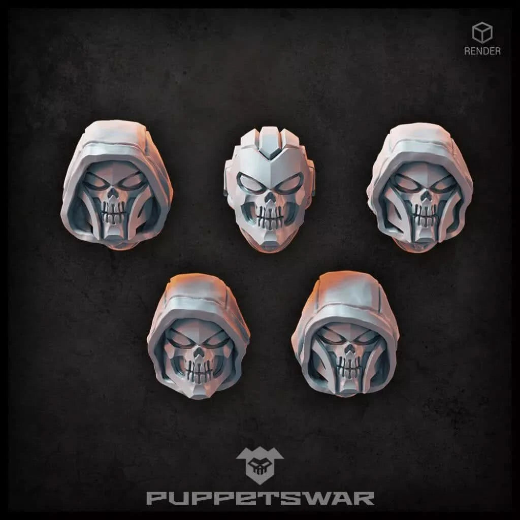 Puppets War Ninja Reaper Heads New