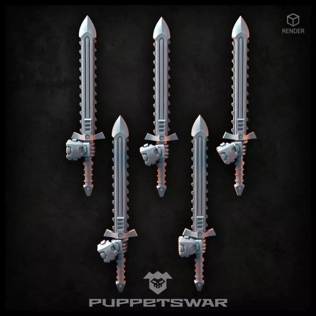 Puppets War Jig Longswords [right] New