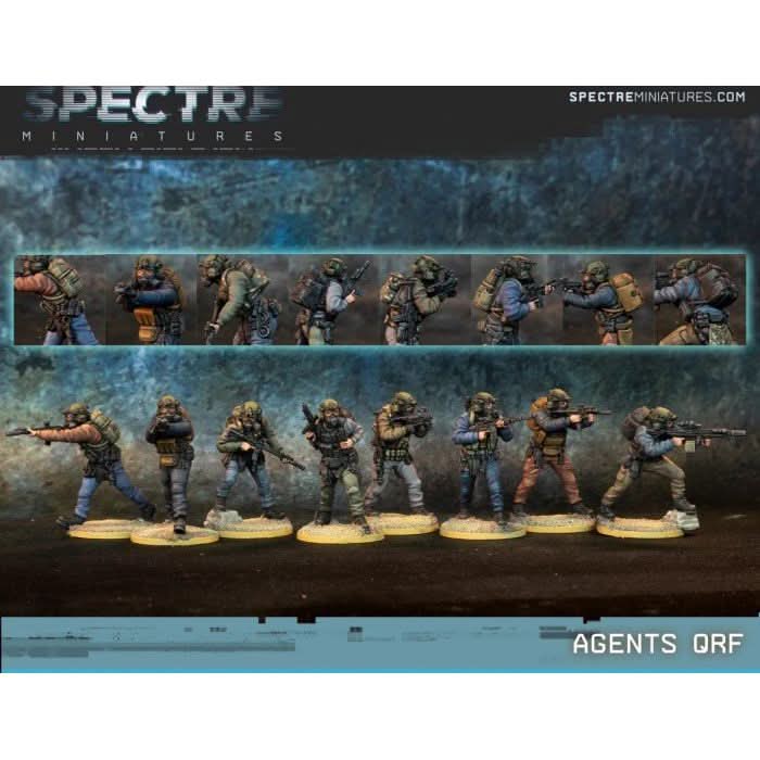 Spectre Miniatures: Agent QRF Team
