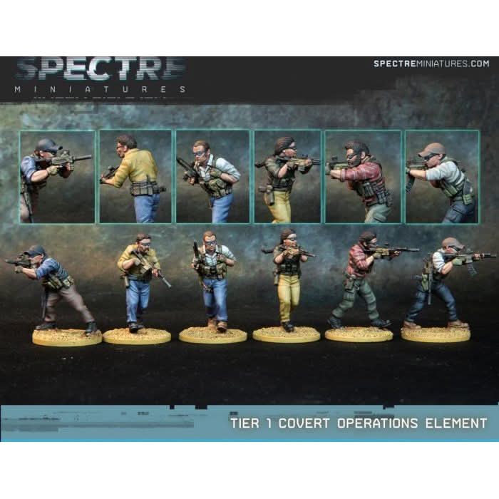 Spectre Miniatures: Tier 1 Covert Operations Element