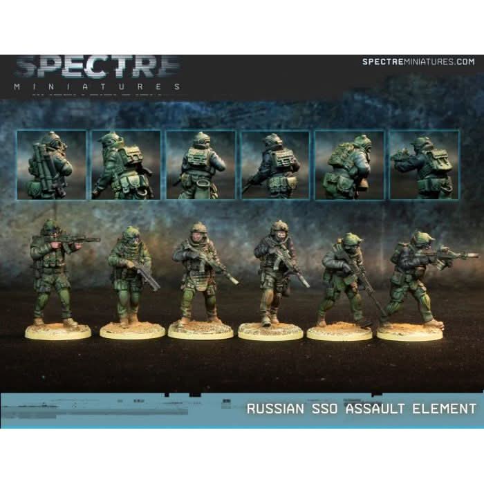 Spectre Miniatures: Russia SSO Assault Element