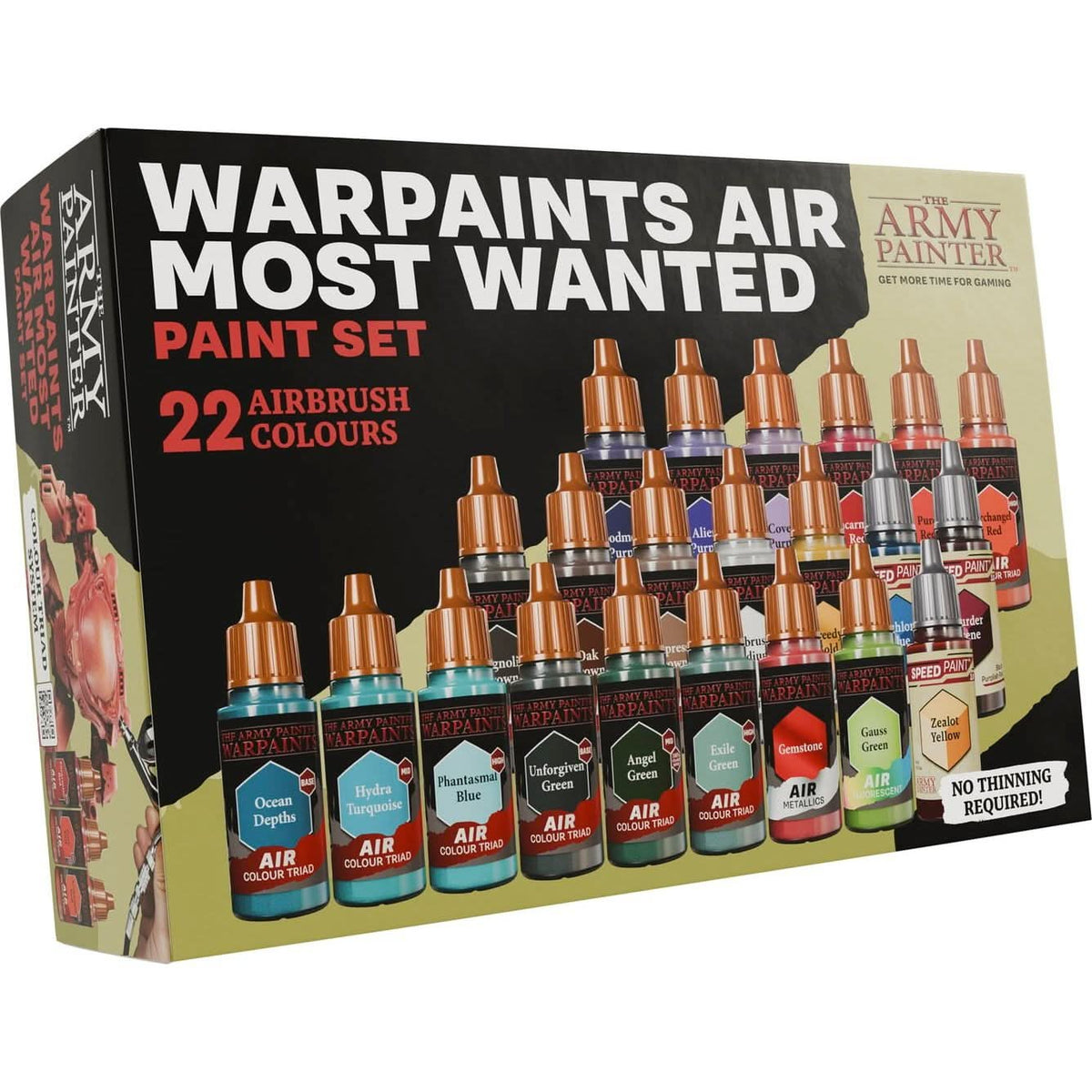 ARMY PAINTER WARPAINTS: AIR MOST WANTED PAINT SET