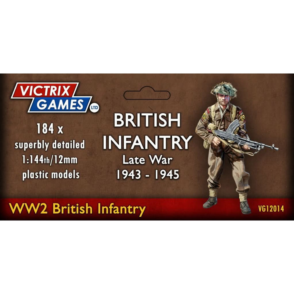 Victrix British Infantry and Heavy Weapons New