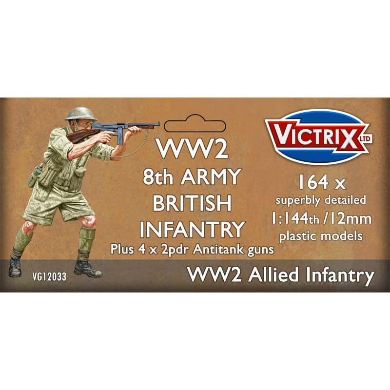 Victrix British 8th Army Infantry