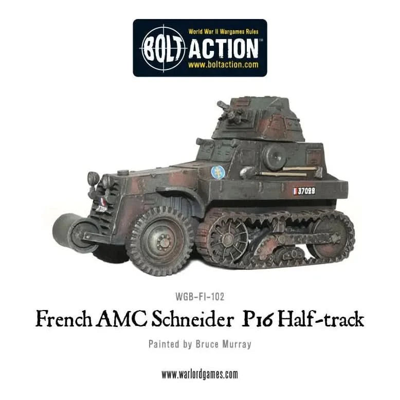 Bolt Action French AMC Schneider P16 Half-track