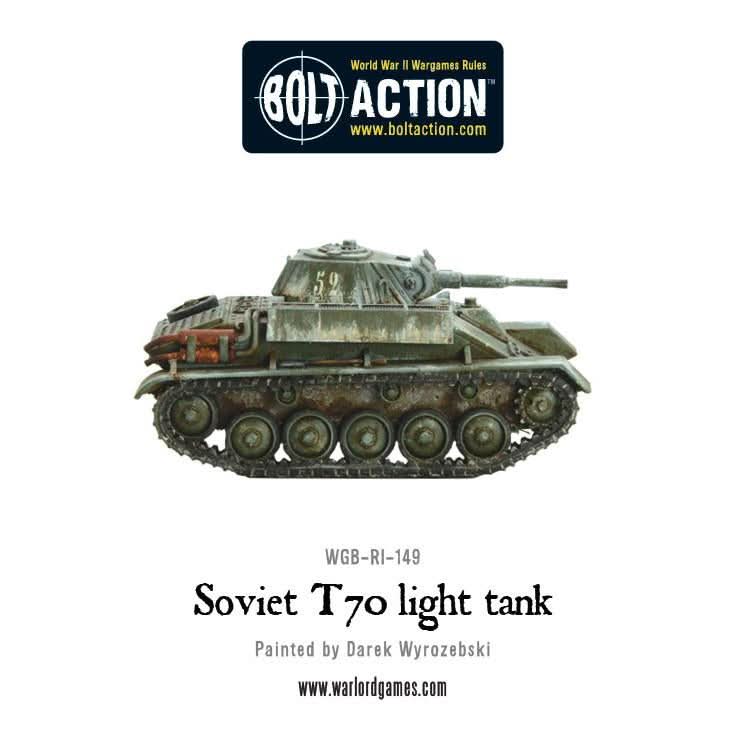 Bolt Action Soviet T70 Light Tank