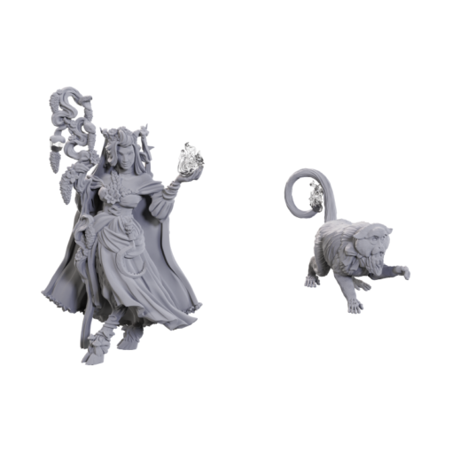 Critical Role Unpainted Miniatures: Fearne Calloway & Mister
