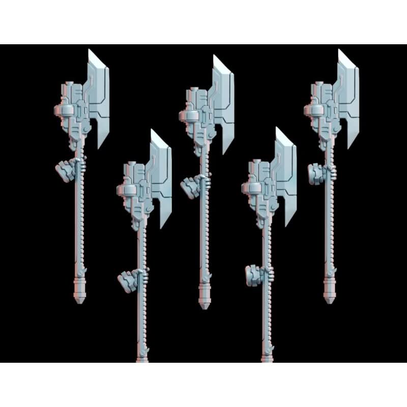 Puppets War Gun Greataxes [left]