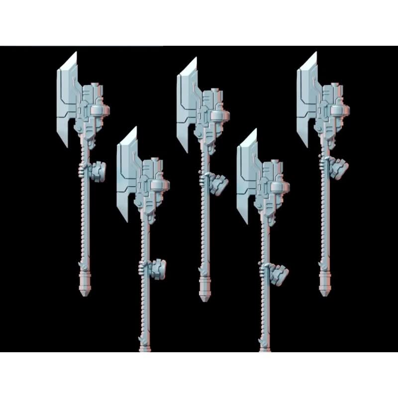 Puppets War Gun Greataxes [right]