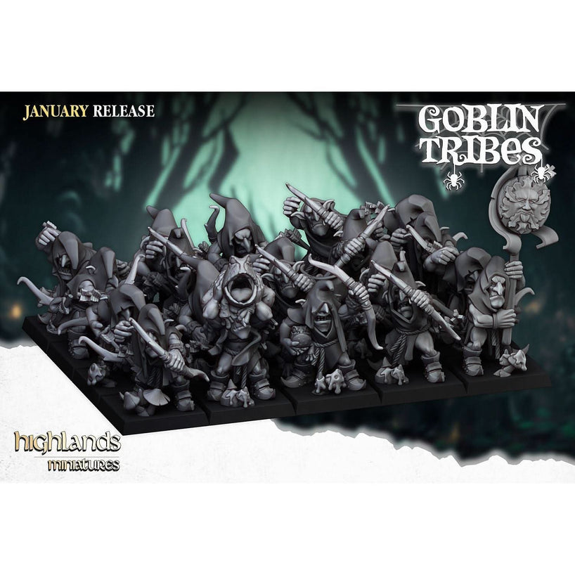Highland Miniatures Swamp Goblins with Bows